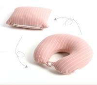 China Specialty Stores Custom U-shaped Memory Foam Neck Support Pillow Set for Office and Travel for sale