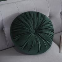 China Household Round Pleated Pumpkin Pillow Sofa Cushion for Home Hotel Office Chair for sale
