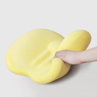 China OBLONG Lumbar Cushion Memory Foam Back Rest Support Chair Cushion for Hotel Customize for sale