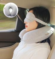 China U-Shape Neck Pillow for Comfortable Travel Breathable Memory Sponge Cervical Support for sale