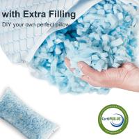 China Adjustable Cooling Bed Pillows for Sleeping 2 Pack Queen Size Shredded Memory Foam Pillows for sale