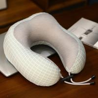 China Say Goodbye to Neck Discomfort with this Popular Removable Memory Foam Travel Pillow for sale