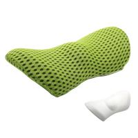 China OBLONG Memory Foam Lumbar Support for Comfortable Car Home and Bed Comfortable Design for sale