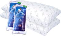 China King Size Orthopedic Roll Pillows for Bed and Office Memory Foam Filling Firm Support for sale