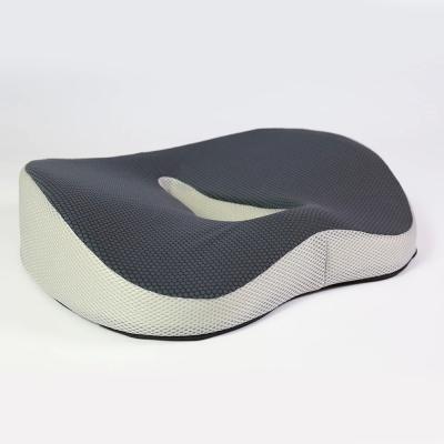 China Custom Logo Accepted Memory Foam Seat Cushion for Car Seat Lower Back Pain Relief Yes for sale