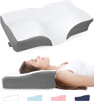 China Thread Count ≥600s Cooling Cervical Memory Foam Pillow for Pain Relief and Sleeping for sale