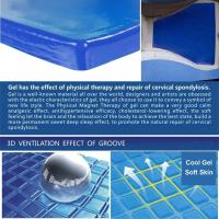 China Anti-Decubitus 100% Polyurethane Motorcycle Seat Cooling Gel Pad for Office Chair Car for sale