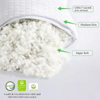 China Christmas Pattern Queen 2 Pack Shredded Memory Foam Pillows for Side and Back Sleeper for sale