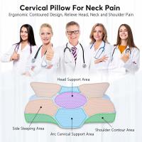 China Neck Pain Relief Pillow Memory Foam Neck Pillows for Home Decor Sofa Cushion 2.5-3 kg for sale