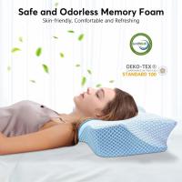 China Neck Pain Relief Pillow Memory Foam Neck Pillows for Home Decor Sofa Cushion 2.5-3 kg for sale