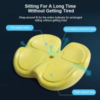 China Hip Cushion Square for Office Household Memory Foam Seat Coccyx Orthopedic Therapeutic for sale