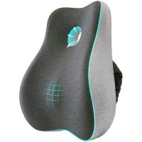 China Memory Foam Back Support Cushion Unpick and Washable Lumbar Cushion for Office Chair for sale