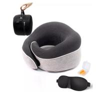 China SAIEN SN-FC583 Full Support No Neck Pain Memory Foam Neck Pillow Anti-Static tested ROHS for sale