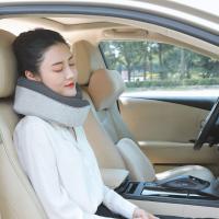 China SAIEN SN-FC583 Full Support No Neck Pain Memory Foam Neck Pillow Anti-Static tested ROHS for sale