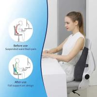China Memory Foam Back Support Cushion Unpick and Washable Lumbar Cushion for Office Chair for sale