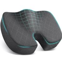 China Memory Foam Butt Pillow for Office Chair and Car Seat Soft Coccyx Tailbone Pain Relief for sale