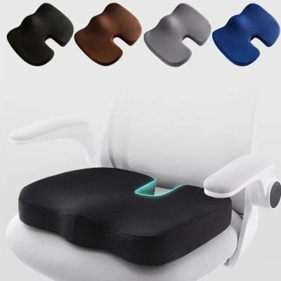 China Comfortable Memory Foam Chair Cushion U-Shape Office Seat Pad for Back Coccyx Support for sale