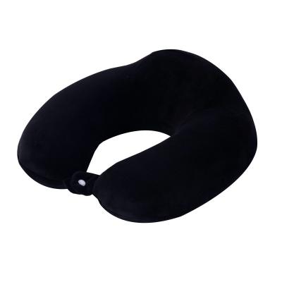 China Soft Memory Foam Travel Neck Support Pillow for Airplane Camping and Car Animal Pattern for sale