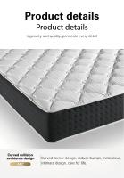 China Experience Zero Pressure JOURM Slow Rebound Gel Memory Foam Mattress for Your Bedroom for sale