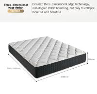 China Experience Zero Pressure JOURM Slow Rebound Gel Memory Foam Mattress for Your Bedroom for sale