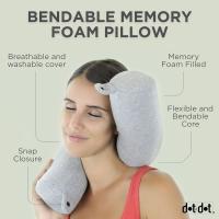 China Neck Chin Lumbar and Leg Support Memory Foam Travel Pillow Magnetic Filling Material for sale