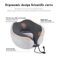 China Soft Memory Foam Filling Travel Neck Pillow for Home Hotel Office Bedroom Restaurant for sale