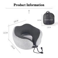 China Soft Memory Foam Filling Travel Neck Pillow for Home Hotel Office Bedroom Restaurant for sale