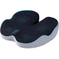 China Orthopedic Memory Foam Seat Cushion for Office Chairs Relieve Coccyx and Sciatica Pain for sale