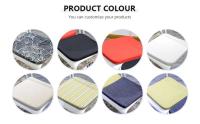 China Orthopedic Memory Foam Seat Cushion for Office Chairs Relieve Coccyx and Sciatica Pain for sale