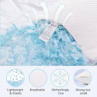 China Adjustable Queen Size Pillow with Magnetic Memory Foam Filling Side Stomach Sleepers for sale