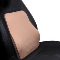 China Adjustable Ergonomic Car Headrest Neck Pillow with Memory Foam and Lumbar Support for sale