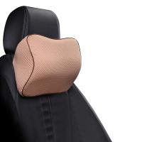 China Adjustable Ergonomic Car Headrest Neck Pillow with Memory Foam and Lumbar Support for sale