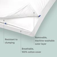 China Memory Foam Filling Pillow for Sleeping King Size Adjustable Loft White Customizable for sale