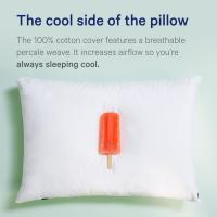 China Memory Foam Filling Pillow for Sleeping King Size Adjustable Loft White Customizable for sale