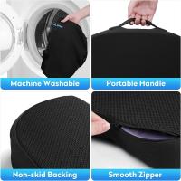 China Anti Slip Soft Relief Memory Foam Coccygeal Pain Chair Cushion for Driving and Office for sale