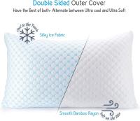 China Home Cushion Cooling Memory Foam Pillows Set of 2 for Queen Size Sleeping Comfortably for sale