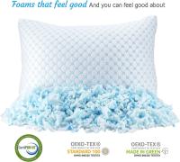 China Home Cushion Cooling Memory Foam Pillows Set of 2 for Queen Size Sleeping Comfortably for sale