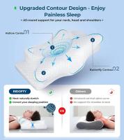 China Cervical Pillow for Neck and Shoulder Support Adjustable Memory Foam Sweet Sleeping Odorless Ergonomic Contour Neck for sale