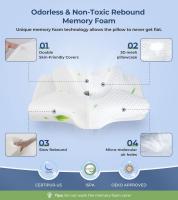 China Cervical Pillow for Neck and Shoulder Support Adjustable Memory Foam Sweet Sleeping Odorless Ergonomic Contour Neck for sale