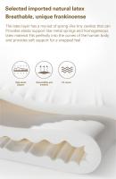 China Customized Color Gel Memory Foam Mattress with Natural Latex and Independent Spring for sale