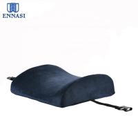 China Adjustable Strap Memory Foam Lumbar Cushion for Comfortable Office Chair or Car Seat for sale
