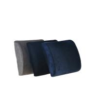 China Adjustable Strap Memory Foam Lumbar Cushion for Comfortable Office Chair or Car Seat for sale