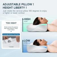 China Therapy Cervical Pillow for Neck Head Shoulder Pain Relief Sleeping Supports Your Head for sale