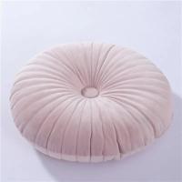 China 40x40cm Round Tatami Cushion Pillow with Removable and Washable Cover in Solid Color for sale