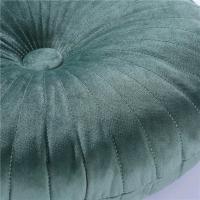 China 40x40cm Round Tatami Cushion Pillow with Removable and Washable Cover in Solid Color for sale
