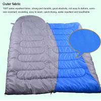 China Comfortable Temperature Scale 0C--10C Organic Cotton Sleeping Bag for Outdoor Camping for sale