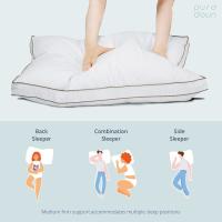 China Hotel Collection Feather and Down Pillows King Size Set of 2 Home Decor Sofa Cushion for sale