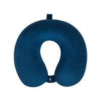 China 100% Polyester U Shape Cervical Airplane Memory Foam Neck Pillow for Travel Customization for sale