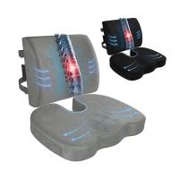 China Unpick and Wash Feature Memory Foam Seat Cushion for Office Chair Lumbar Support for sale