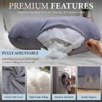 China Marine Pattern Pregnancy Pillows U-Shape Full Body Pillow for Maternity Sleeping 1.5-2 Kg for sale